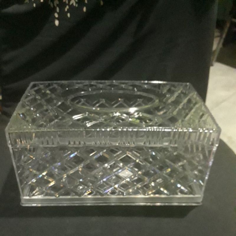 Jual Tempat Tissue Akrilik Transparant TT150a kotak Tissue Bening ...