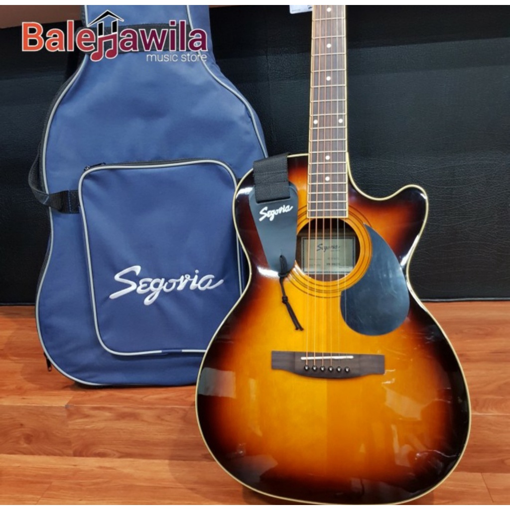 Jual Gitar Acoustic Akustik Elektrik Segovia FC 07 G FC07 EQT GN Laminated W/Bag , Segovia FC 07 ...