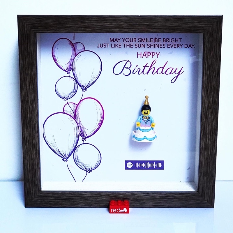 Jual LEGO Birthday Frame / Pigura (Custom) | Shopee Indonesia