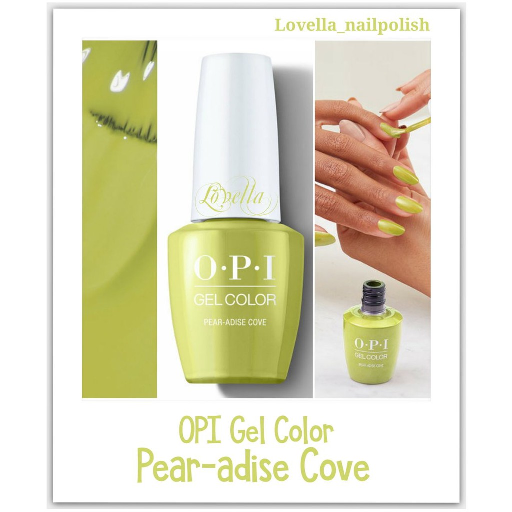 Jual OPI Gel Color Pear-adise Cove ( OPI ORIGINAL / OPI Nail Polish ...