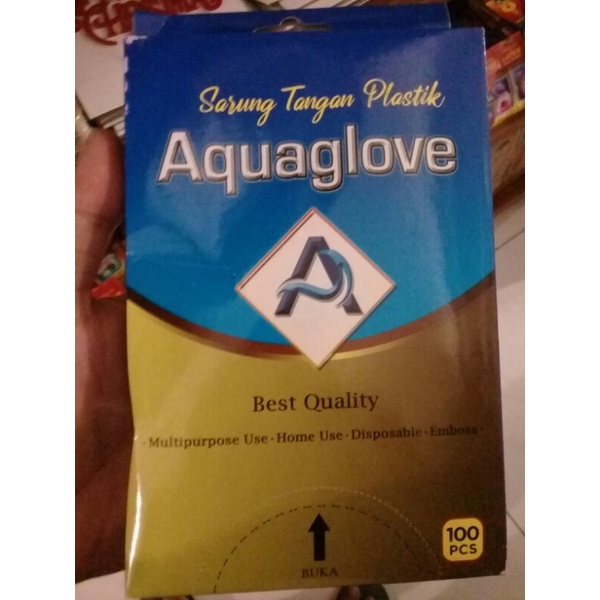 Jual sarung tangan plastik aquaglove | Shopee Indonesia