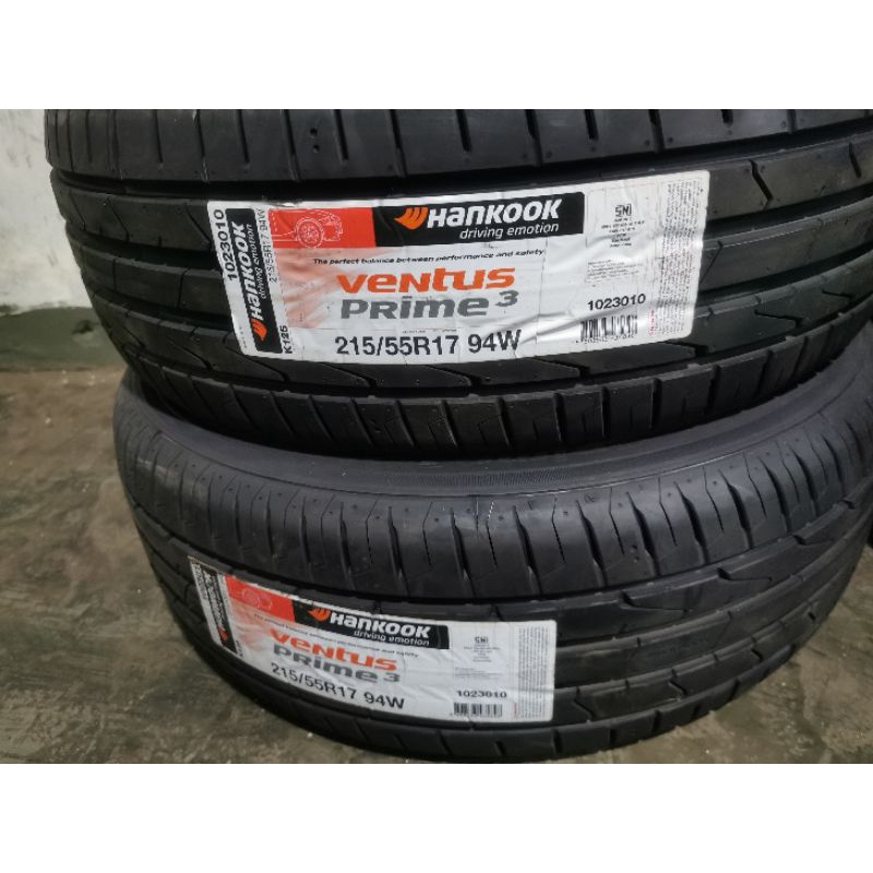 Jual HANKOOK VENTUS PRIME3 K125 215 55 R17 (HRV, JUKE, CAMRY, INNOVA ...