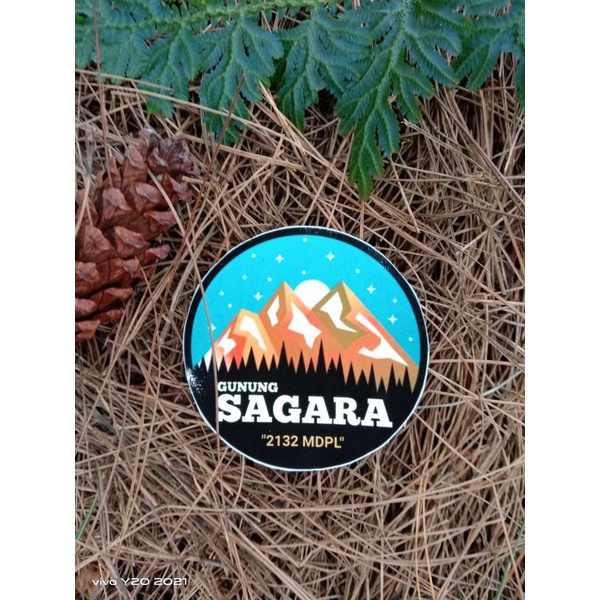 Jual STIKER GUNUNG SAGARA / STIKER GUNUNG INDONESIA / STIKER OUTDOOR ...