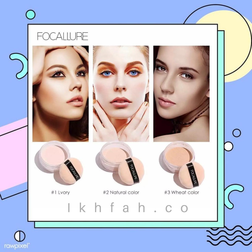 Jual FOCALLURE LOOSE POWDER OIL FREE (FOCALLURE BEDAK TABUR) | Shopee ...
