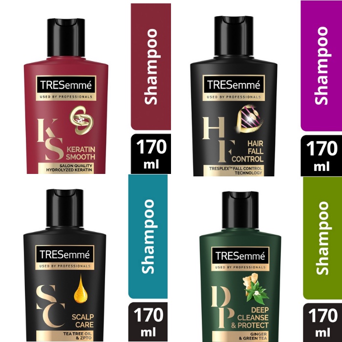 Jual TRESEMME Keratin Smooth/Scalp Care/Hair Fall Control/Deep Cleanse ...