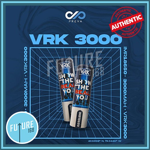 Jual BATERAI 18650 VRK 3000MAH / BATTERY VRK ORIGINAL | Shopee Indonesia