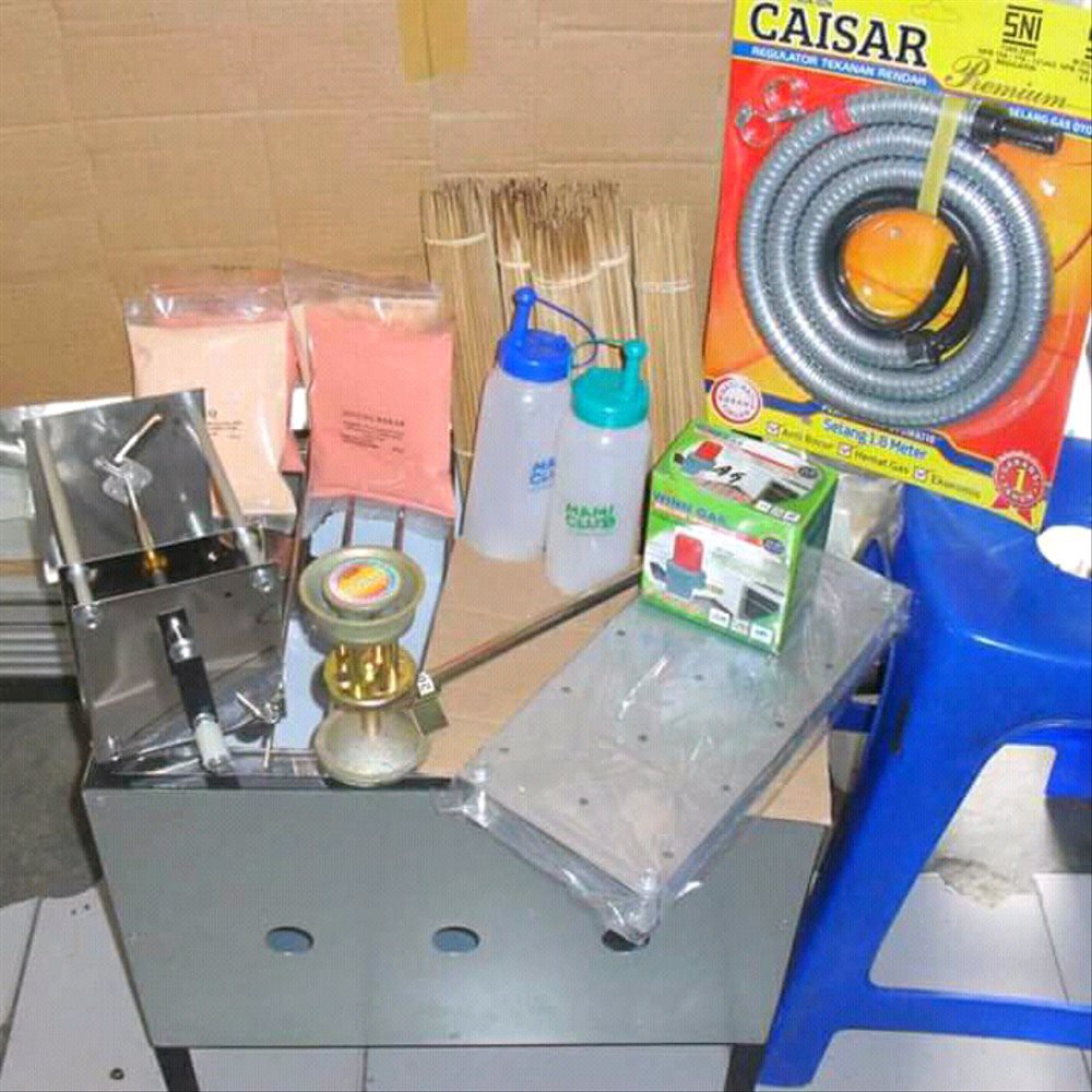 Jual paket lengkap usaha kentang spiral angin ribut Limited | Shopee ...
