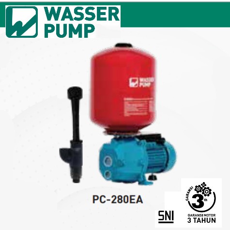 Jual Pompa Air Jet Pump Wasser PC-280EA | PC 280 EA sumur dalam 20 ...