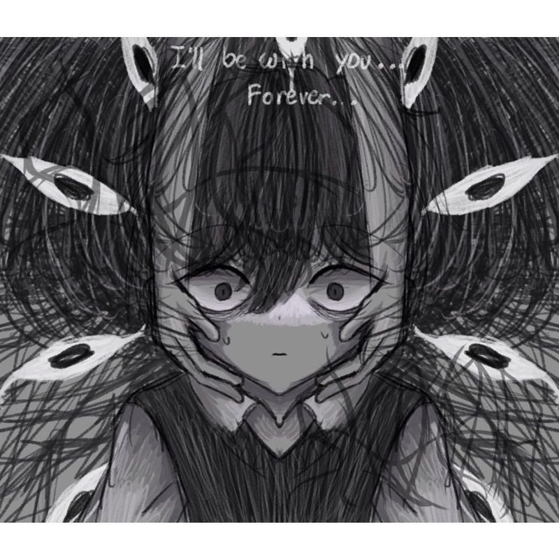 Jual OMORI nightmare art print | Shopee Indonesia