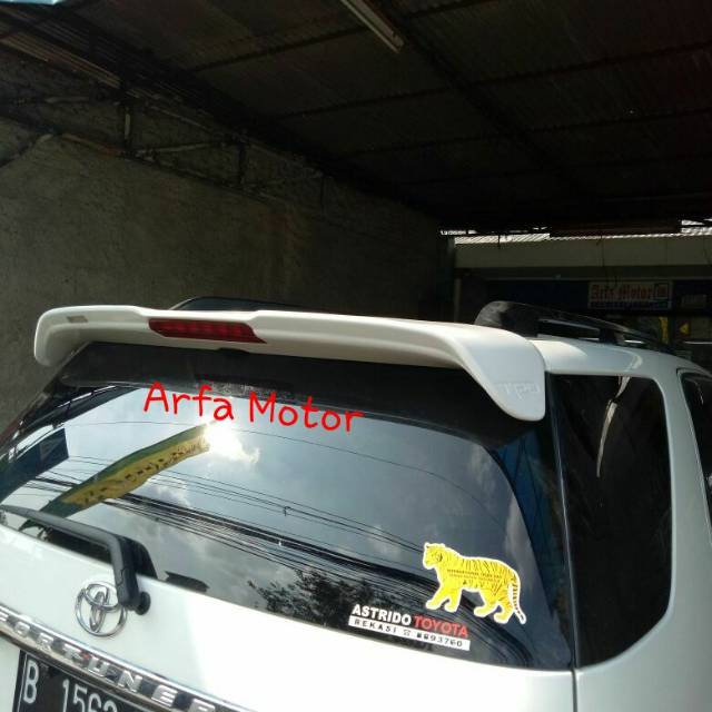 Jual Spoiler Fortuner Grand TRD Wing Bagasi Atas Spoiler Fortuner TRD ...