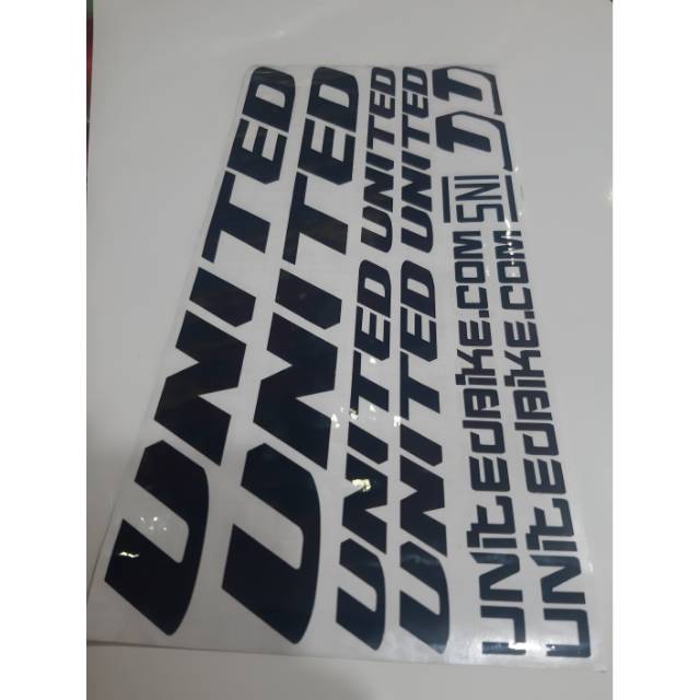 Jual STIKER UNITED SEPEDA | Shopee Indonesia