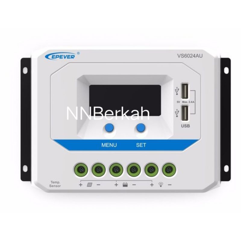 Jual EPEVER 10A-60A scc PWM Solar Charge Controller 12V/24V/48 Auto | Shopee Indonesia