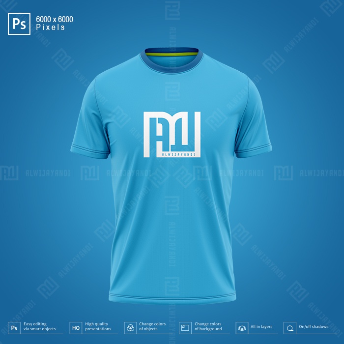Jual MOCKUP JERSEY BOLA KERAH ONECK - RESOLUSI 6000x6000 Pixels (FRONT ...