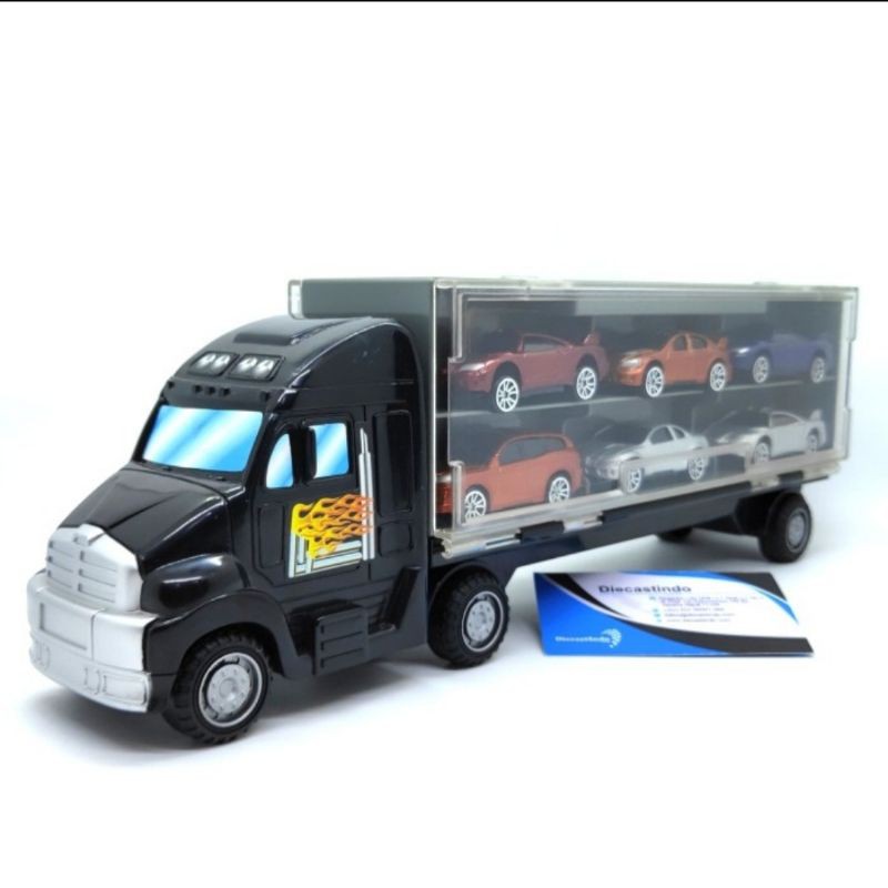 Jual Mobil Truck Pengangkut Mobil / Truck Pengangkut Hotwheels - Truck ...