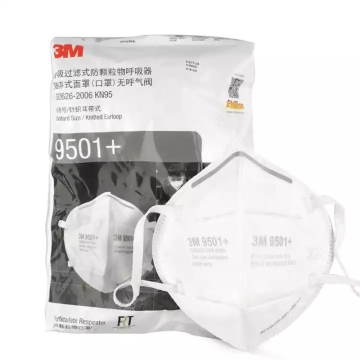 Jual Masker 3M KN95 Particulate Respirator 9501+ Earloop / 9502 ...