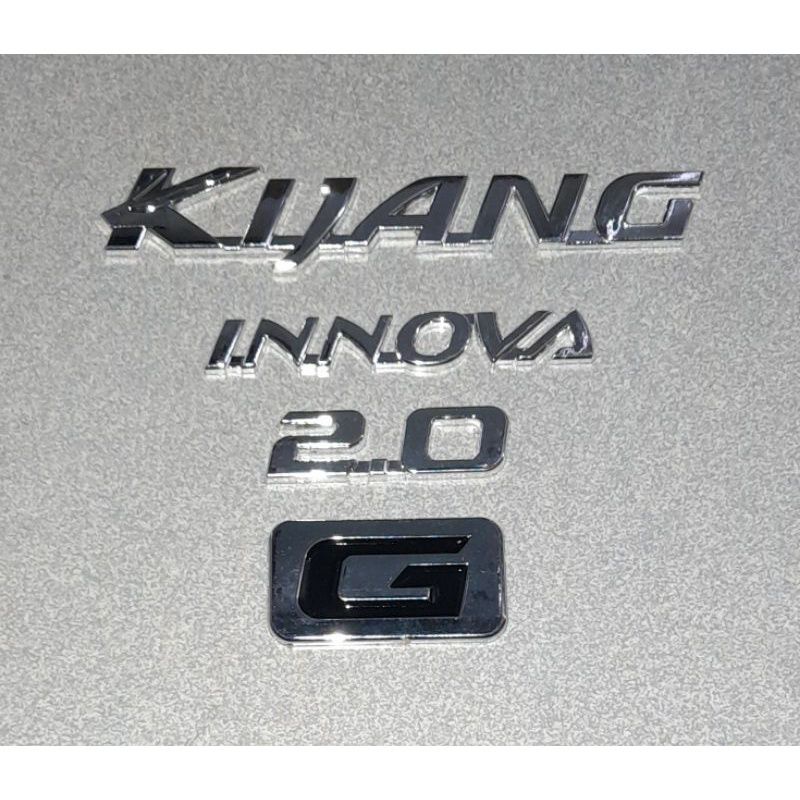 Jual Emblem logo Kijang Innova, 2.0, G 1 set / emblem logo kijang ...