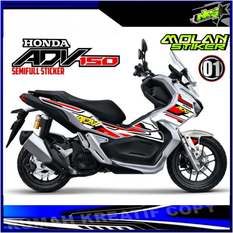 Jual Decal Sticker Striping Variasi Fullbody Honda ADV 150 | REPSOL ...
