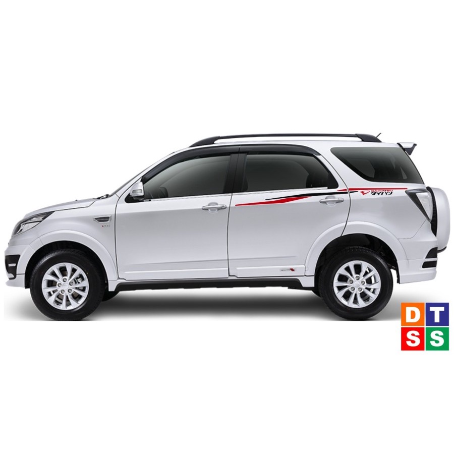 Jual Sticker Stiker List Stripe Mobil Daihatsu Terios | Shopee Indonesia