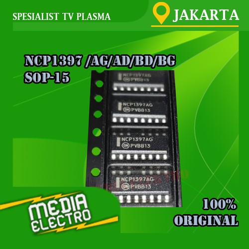 Jual NCP1397 / NCP1397AD / NCP1397AG / NCP1397BD / NCP1397BG SOP-15 ...