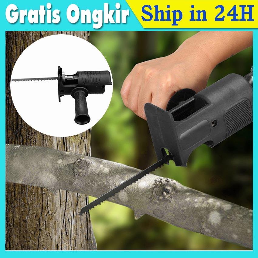 Jual Adapter Bor Reciprocating Jig Saw Pengubah Bor Ke Recipro Jigsaw ...