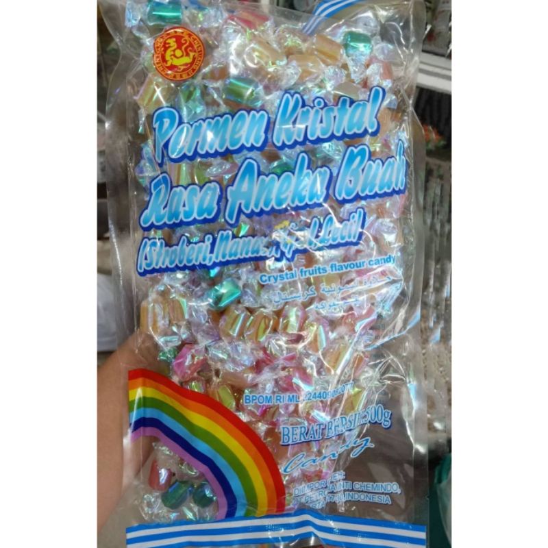 Jual Permen Kristal Rasa Aneka Buah / Crystal Fruits Flavour Candy ...