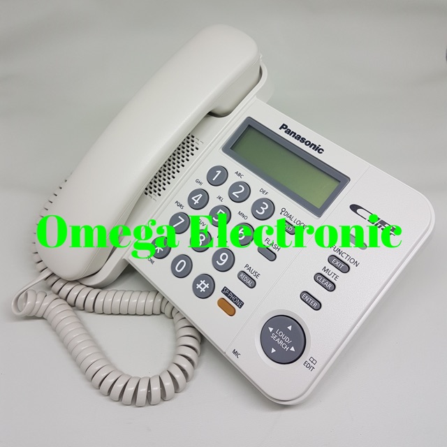 Jual Panasonic KX-TS580MX - Pesawat Telepon Rumah Kantor Telephone Line dan Data | Shopee Indonesia