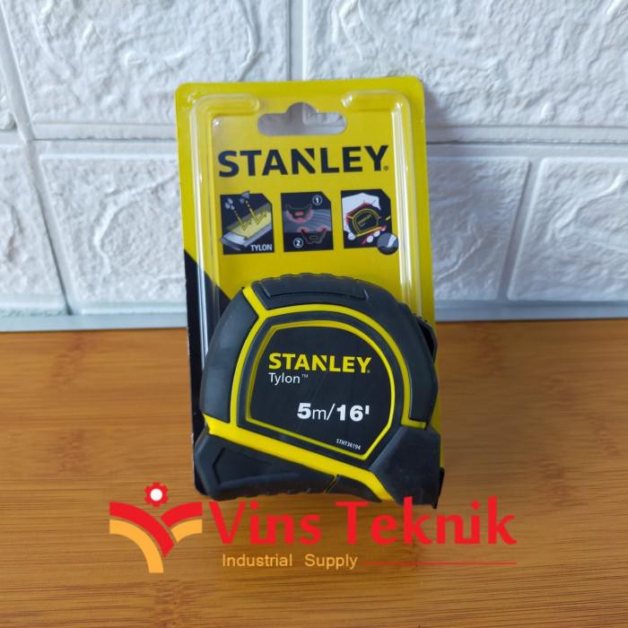 Jual METERAN 5METER STANLEY STHT30696-8 TYLON TAPE RULES STHT 30696-8 ...