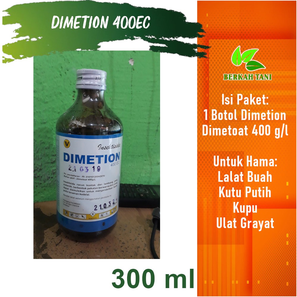 Jual Dimetion 500 ml Dimetoat 400EC Setara Kanon Dimacide Sidajos 500 ...