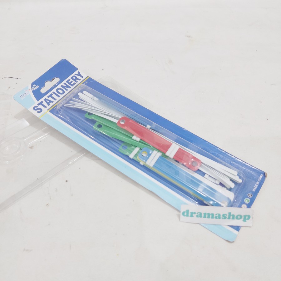 Jual acco paper fastener pengikat penjilid jilid tulang binder clip ...