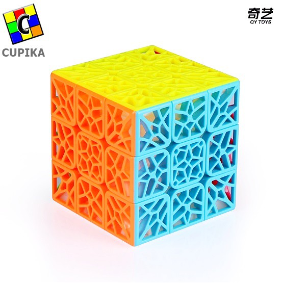 Jual Cube Puzzle 3x3 Qiyi DNA Original Stickerless Mainan Anak Logic ...