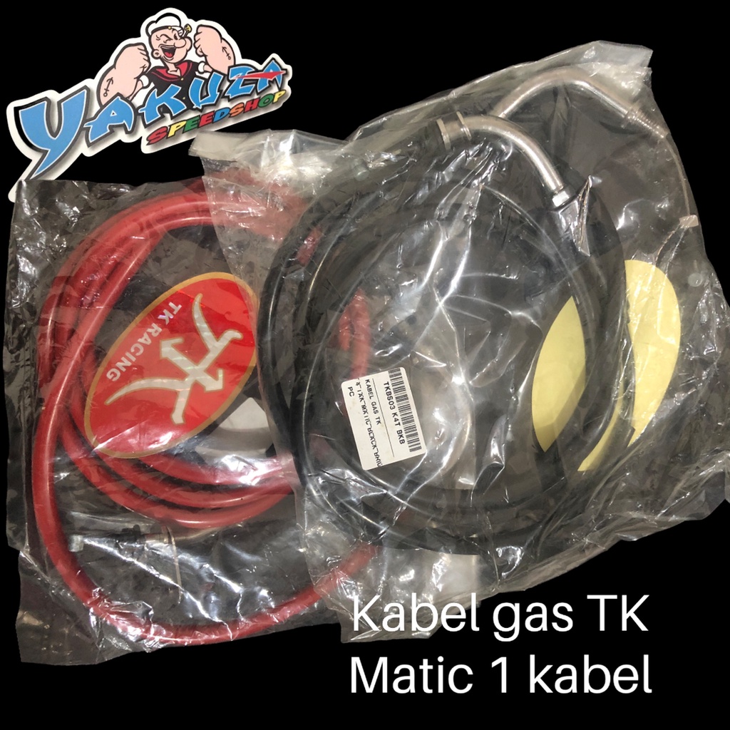 Jual Kabel Gas Tali Gas Matic Universal TK Racing | Shopee Indonesia