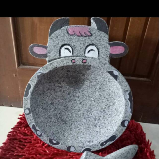 Jual COBEK/COET ASLI BATU KARAKTER SAPI | Shopee Indonesia