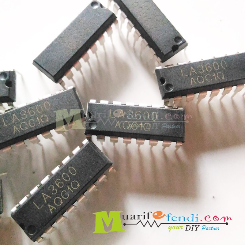 Jual IC LA3600 3600 Graphic Equalizer Galaxy Audio Tone Control ...