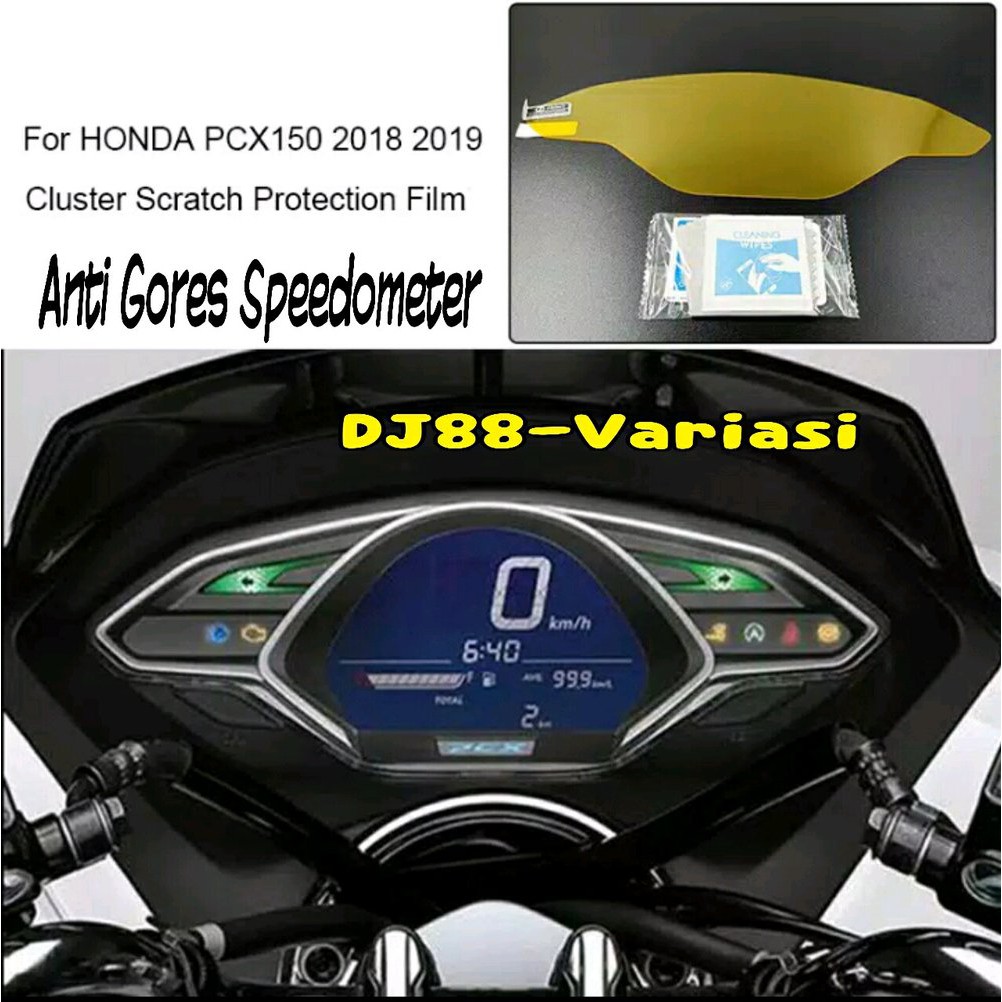 Jual Anti Gores Speedometer PCX 150 lokal new pelindung speedometer ...