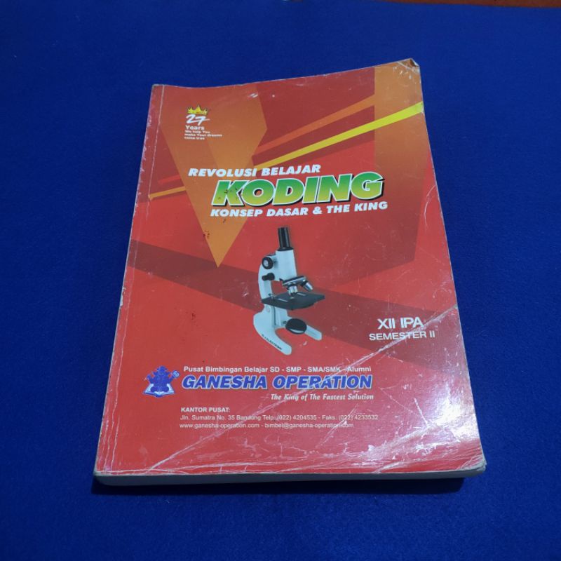 Jual Buku Revolusi Belajar KODING XII IPA SEMESTER II | Shopee Indonesia