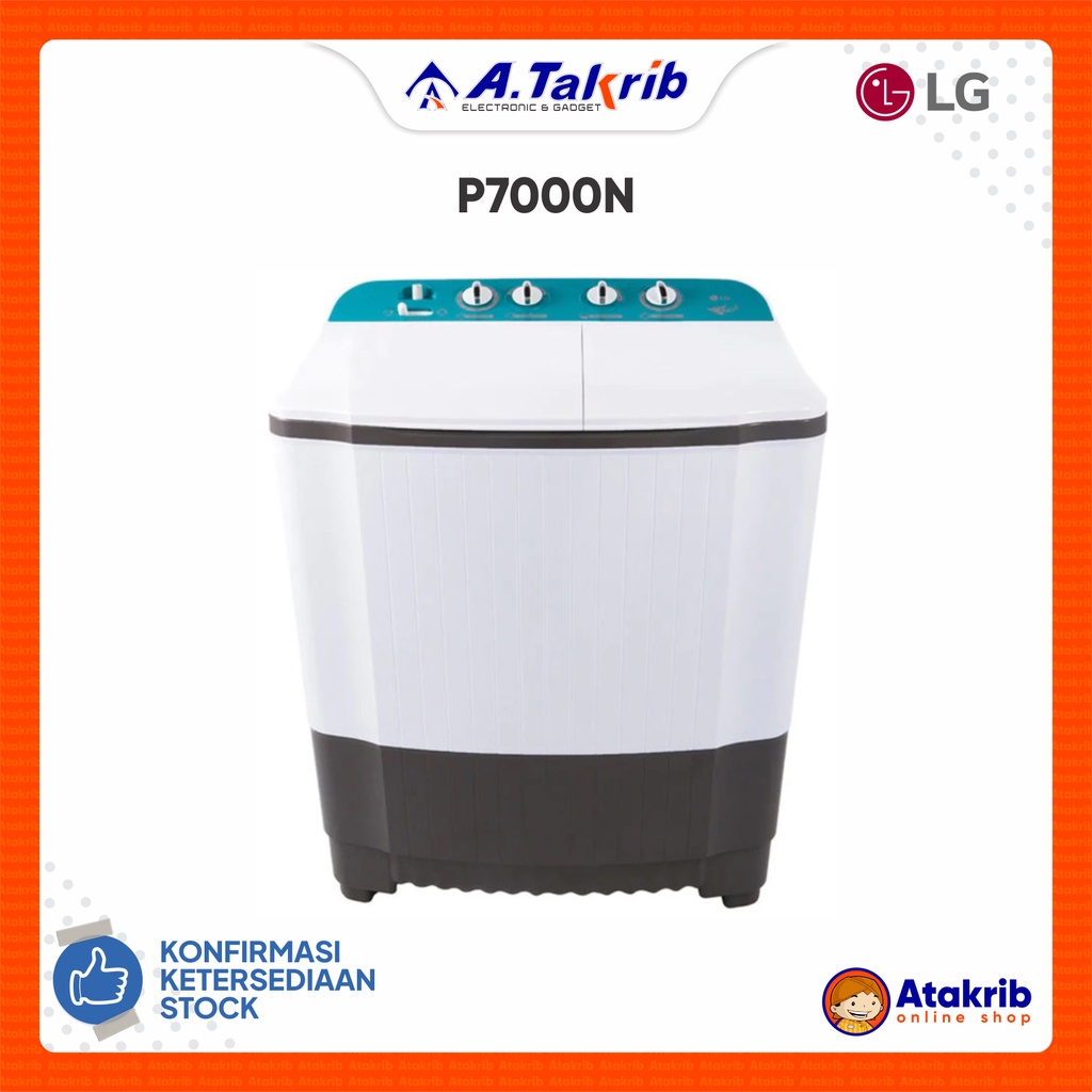 Jual LG SEMI AUTO 2 TB P7000N 7KG | Shopee Indonesia