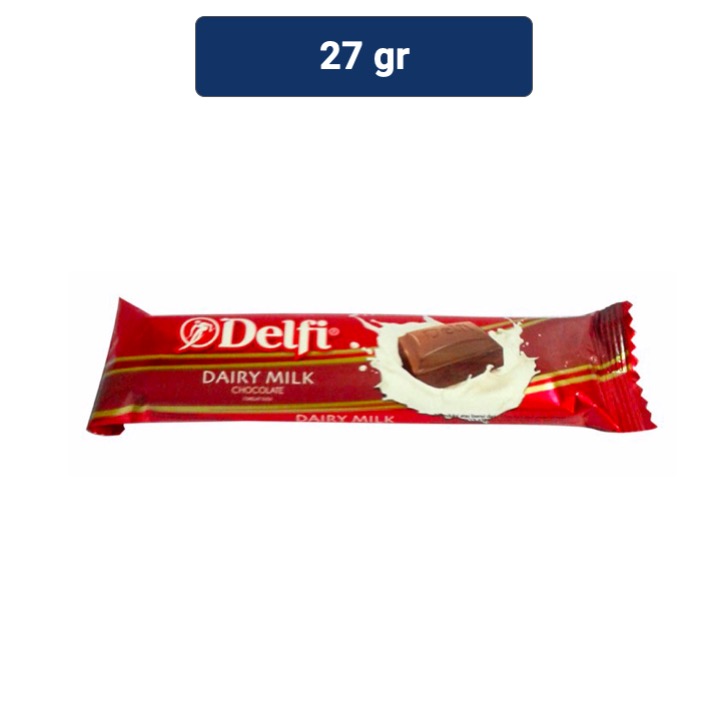 Jual Delfi Cokelat Dairy Milk 27 gr | Shopee Indonesia