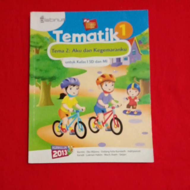 Jual Buku Tematik Tema 2 Aku Dan Kegemaranku Untuk Kelas 1 Sd Dan Mi
