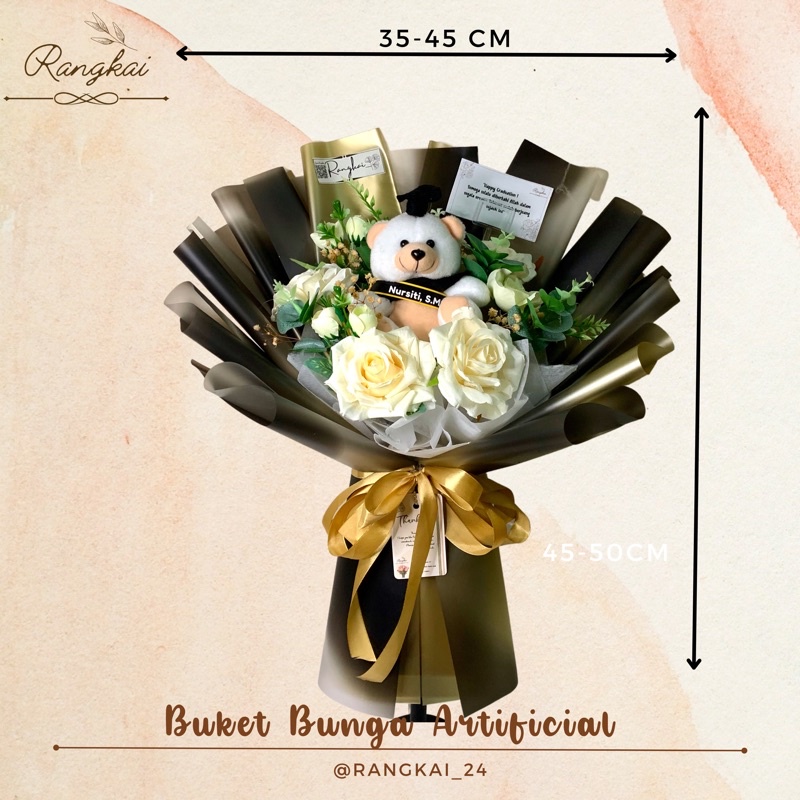 Jual BUKET BUNGA ARTIFICIAL | BUKET WISUDA | BUKET BUNGA | BUKET ULANG ...