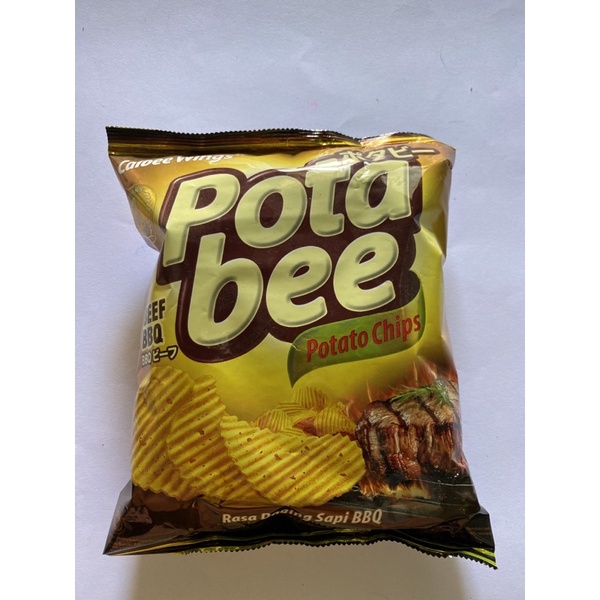 Jual Potabee Potato Chips Rasa Daging Sapi BBQ 68g | Shopee Indonesia