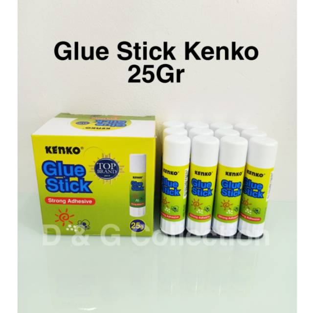 Jual GLUE STICK 25GR KENKO / LEM STIK 25GR KENKO/ LEM PUTAR 25GR KENKO | Shopee Indonesia