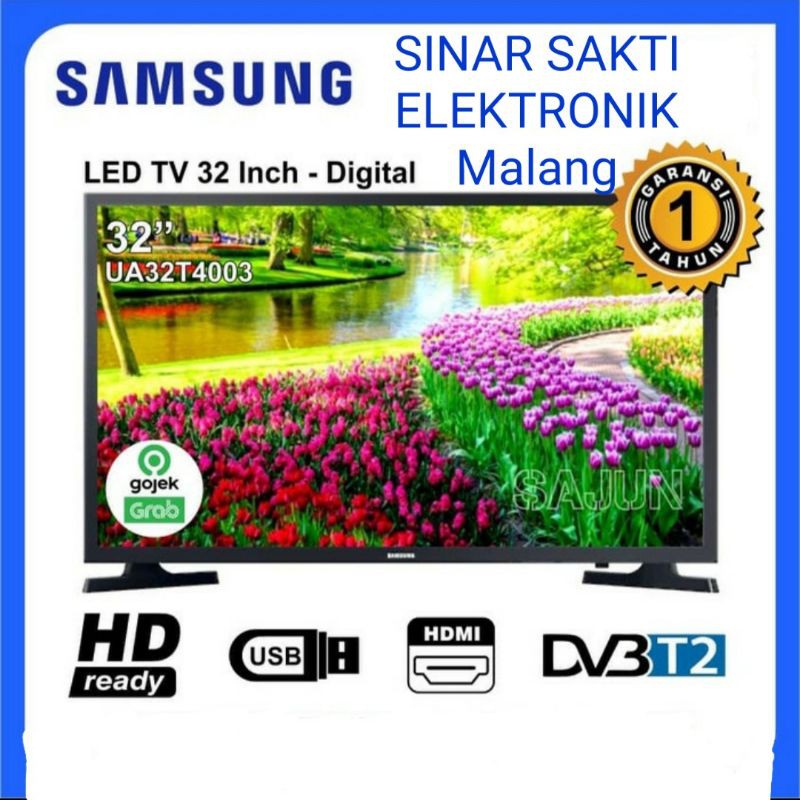 Jual Samsung LED TV 32 inch 32" 32T4003 atau 32T4001 Digital USB MOVIE ...