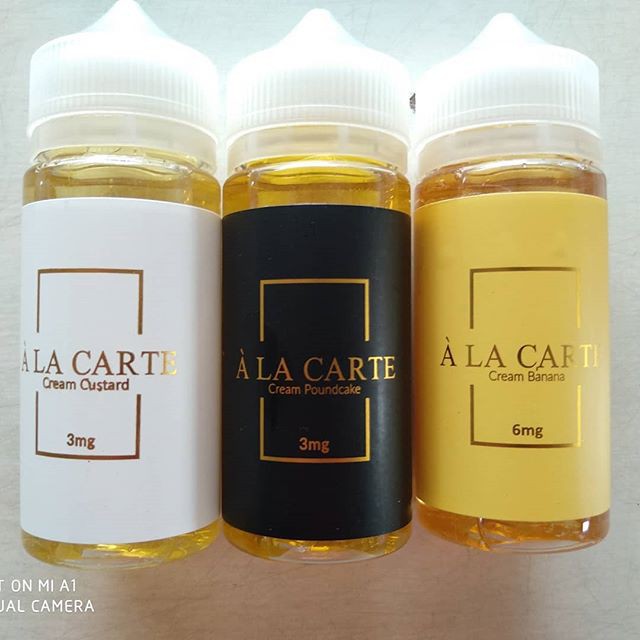 Jual Liquid Vape A La Carte 3Mg/6Mg 100ML Ala Carte Liquid | Shopee ...
