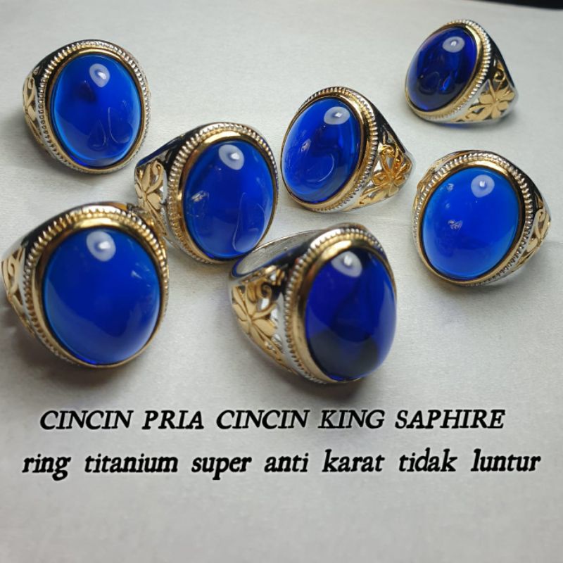 Jual BATU CINCIN AKIK KING SAPIRE MULUS | Shopee Indonesia