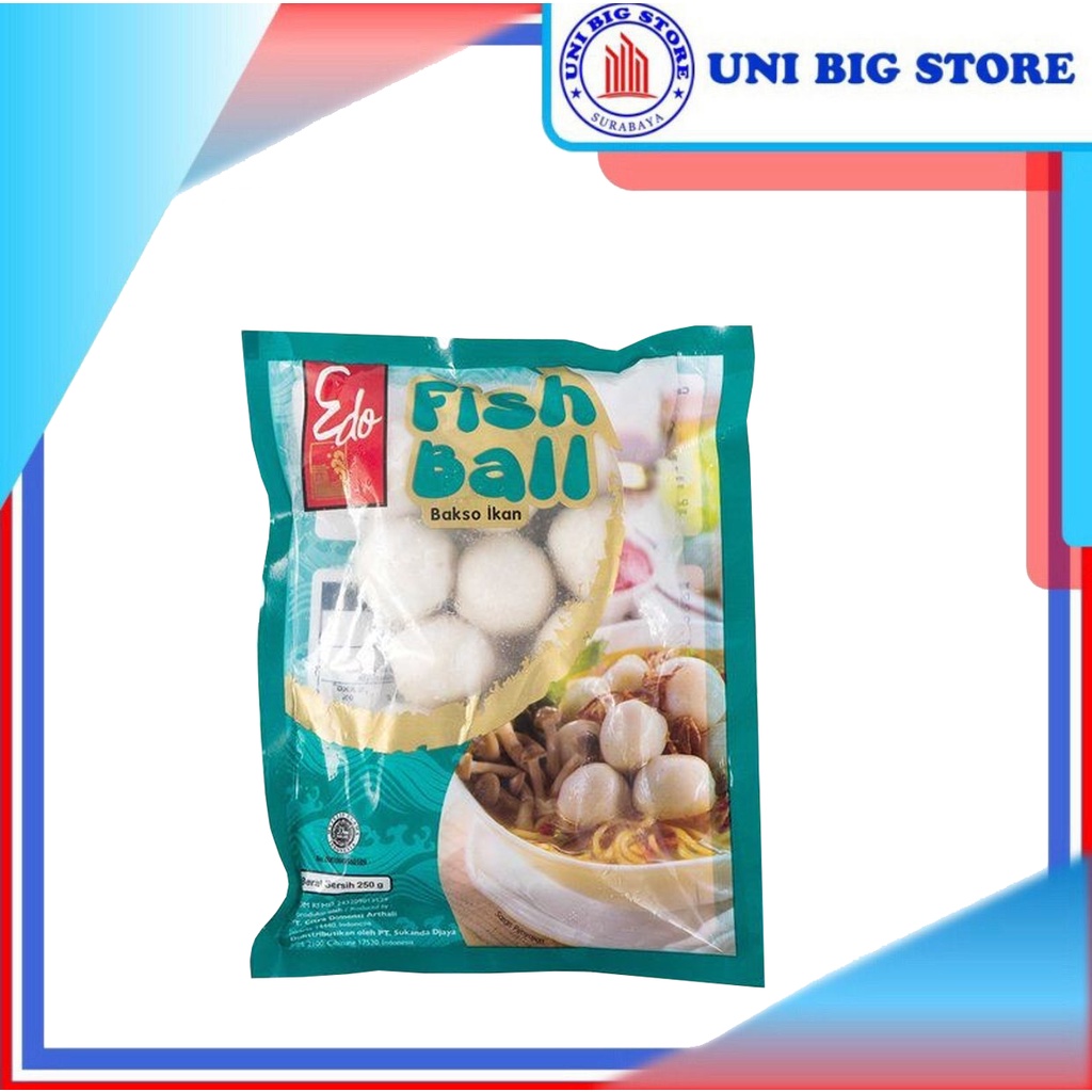 Jual EDO Fish Ball 250 gr Bakso Ikan Beku | Shopee Indonesia