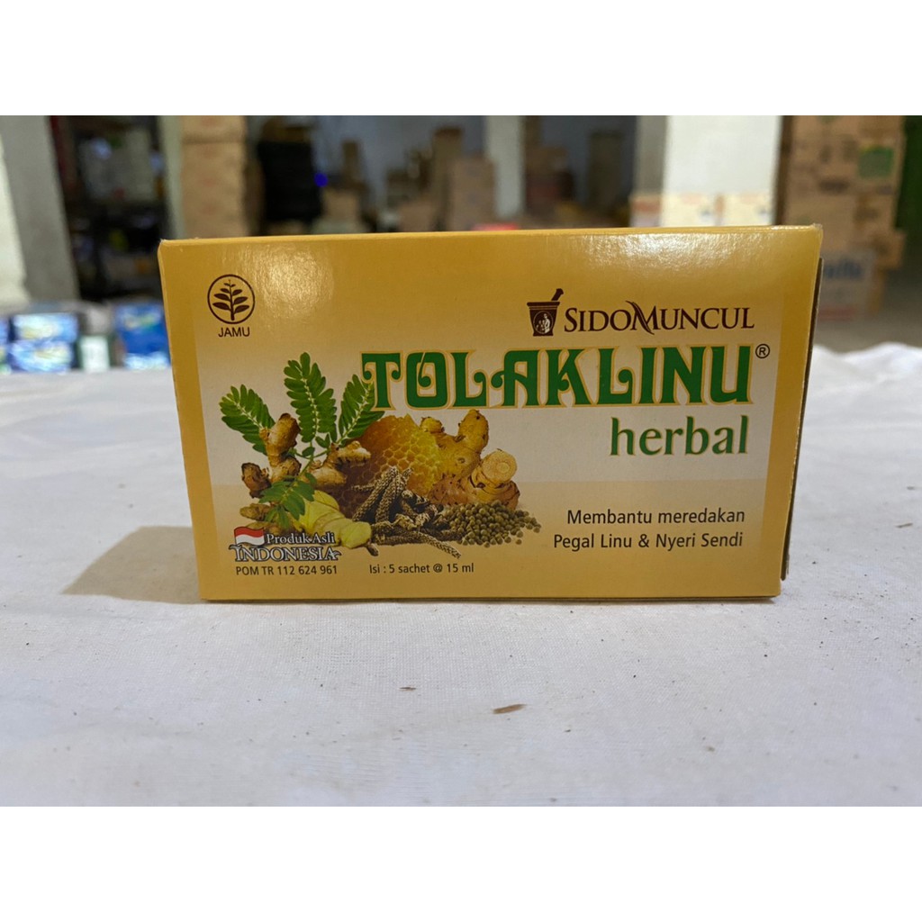 Jual Tolak Linu Herbal Sidomuncul (Isi 5 Sachet) | Shopee Indonesia