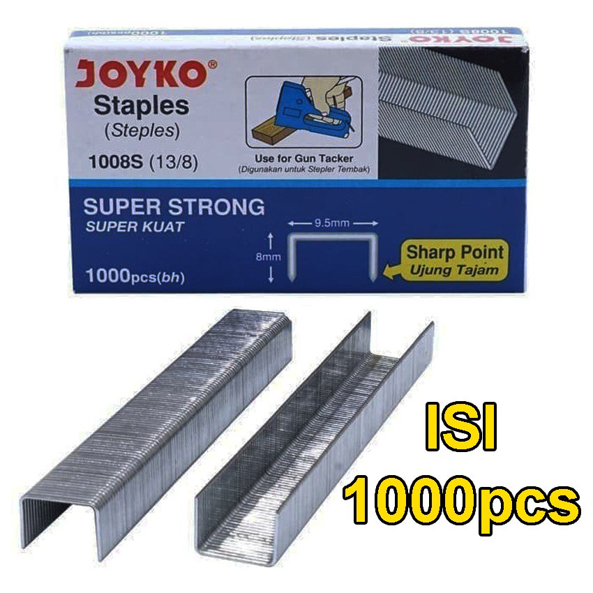Jual Steples 13/8, 1000pcs / Refiil | Shopee Indonesia