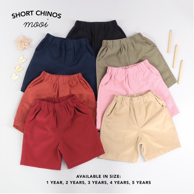 Jual Mooi Celana Pendek Anak Chinos Short | Shopee Indonesia