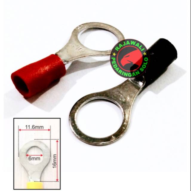 Jual SKUN RING 2.5mm LUBANG 10mm - SKUN KABEL BULAT | Shopee Indonesia