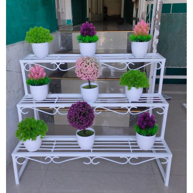 Jual rak bunga besi minimalis anti karat | Shopee Indonesia